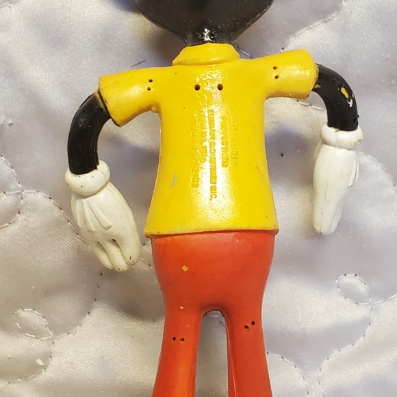 Toys | Tb1 Vintage Mickey Mouse Bendable Figure By Durham 151 Walt ...